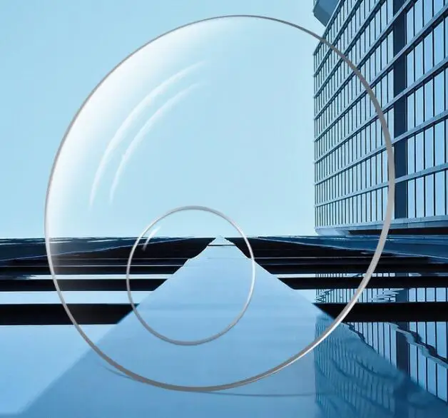 70/24mm Flat Top Bifocal CR39 Lens Speciality Lenses Manufacturer D24 ...