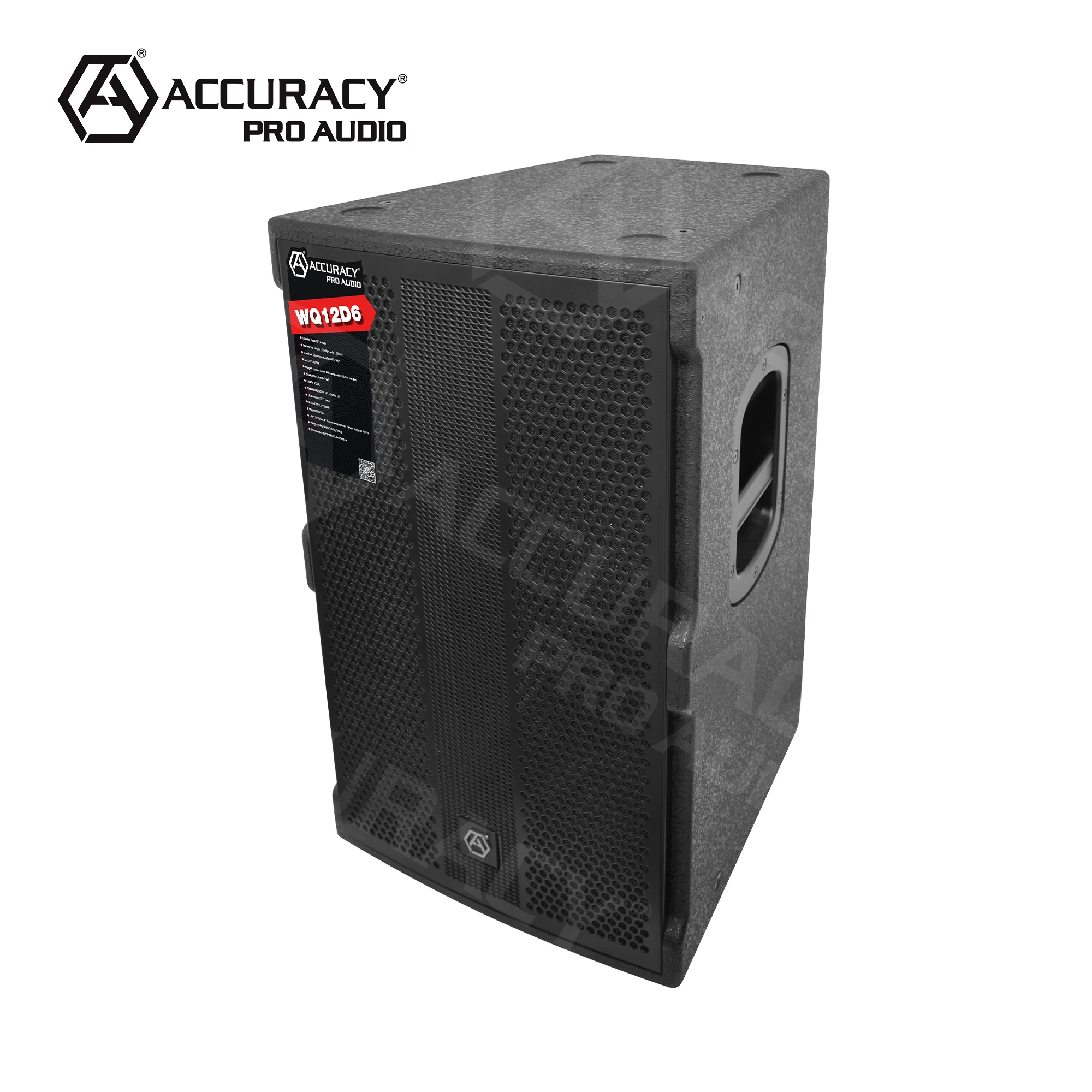Accuracy Pro Audio WQ12D6 - 500W Active Wooden Speaker