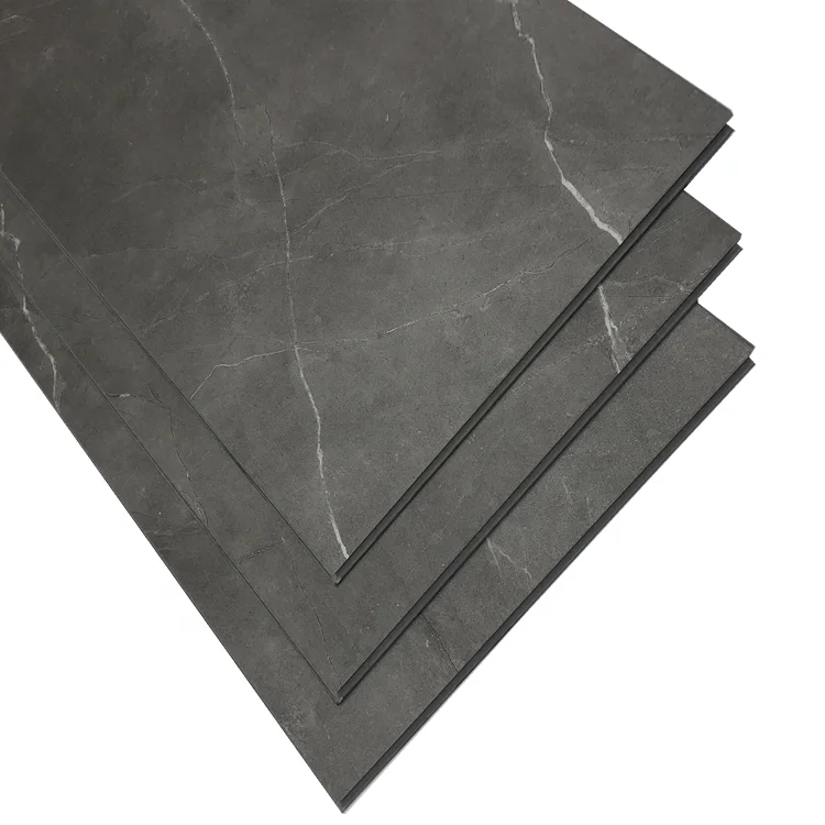 Concrete Look Stone Effect Uniclic Hexagon Vinyl Flooring Squares That ...