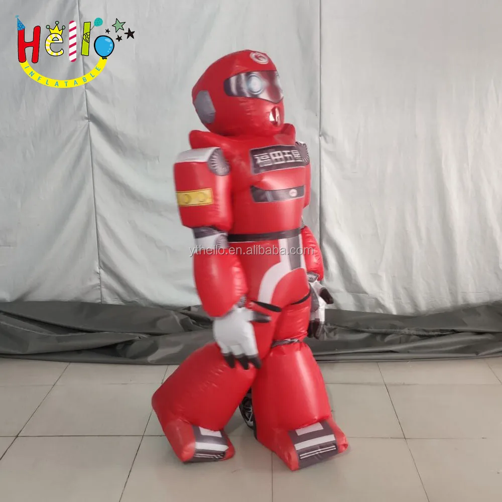 Advertising Promotion Inflatable Robot Moving Costume Walking Robot ...