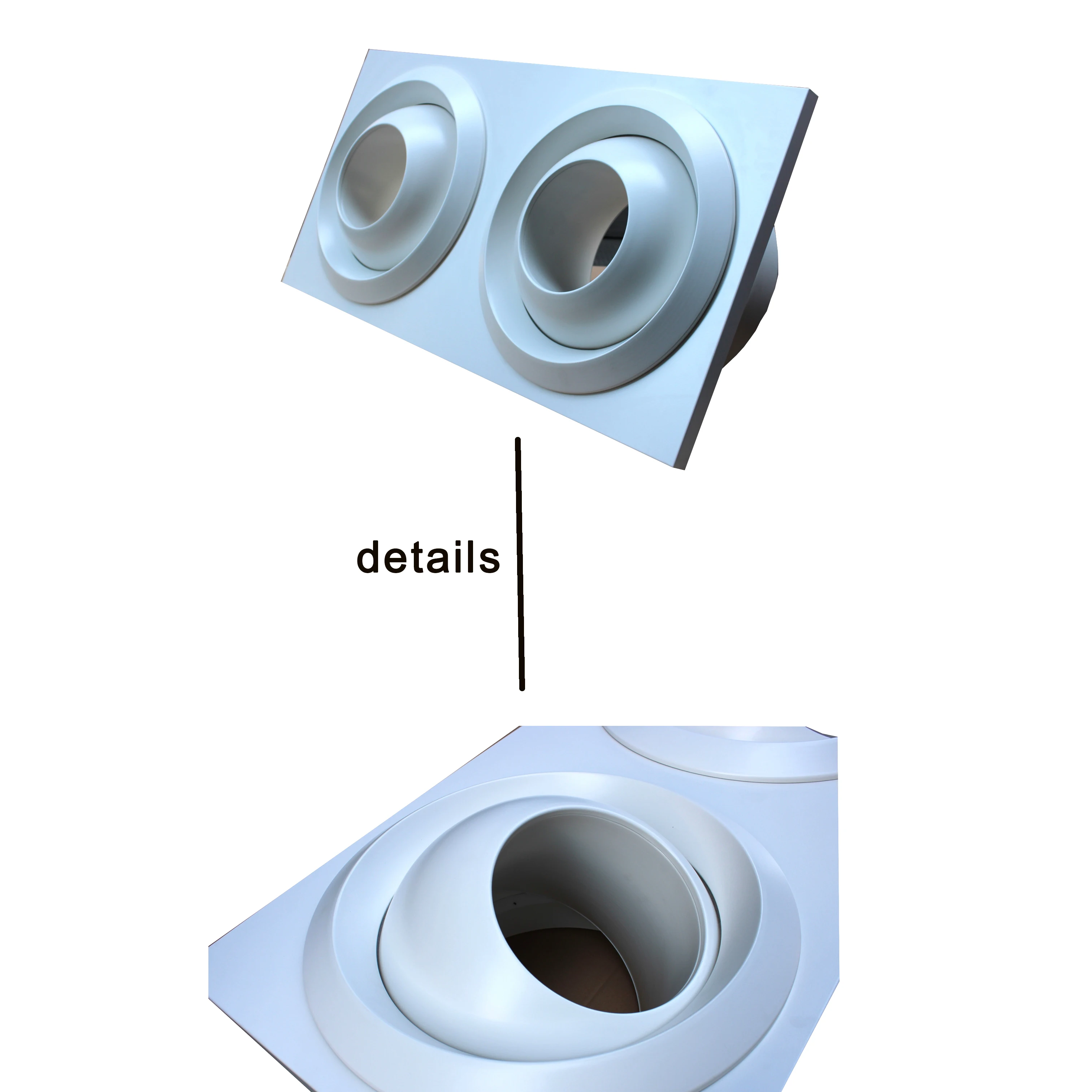 Aluminum Ball Spout Jet Nozzle Diffuser Panel for HVAC