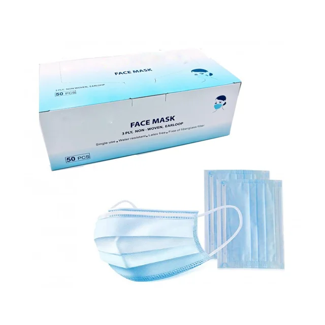Medical Face Mask Carton Caja Printing Paper Box - Buy High Quality ...