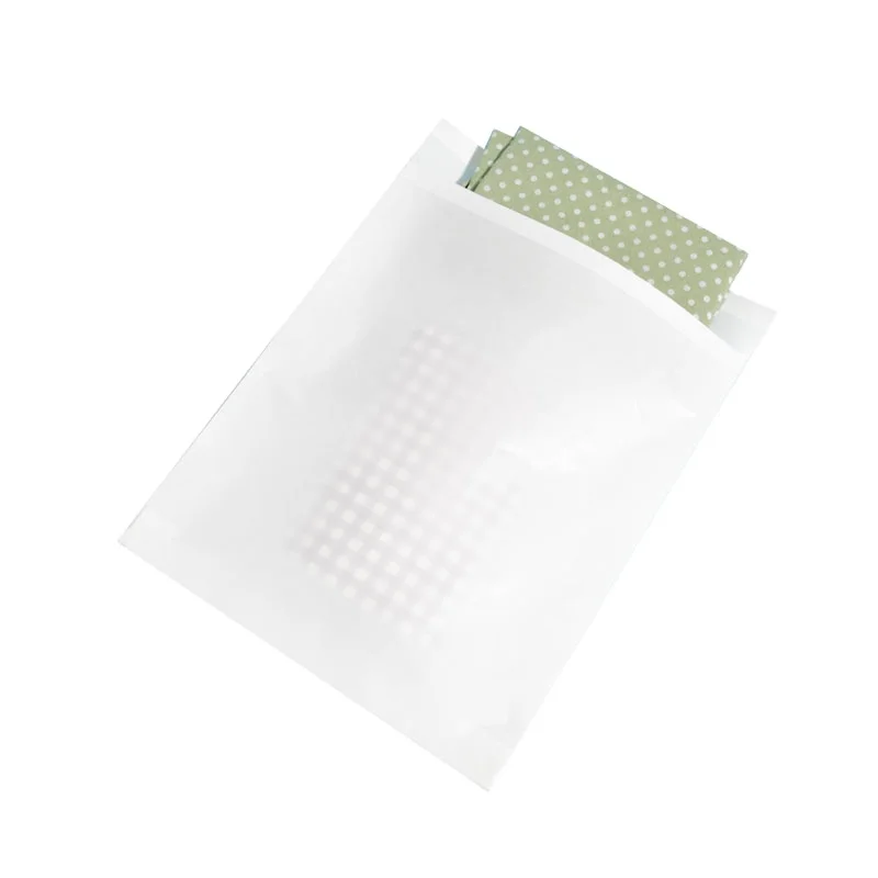 Clear Glassine Paper Bag Packaging Glassine Bags For Food Clothing ...