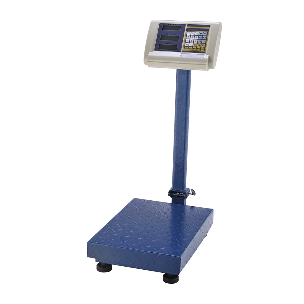 TCS Series Platform Scale - 300kg Capacity, LED/LCD Display