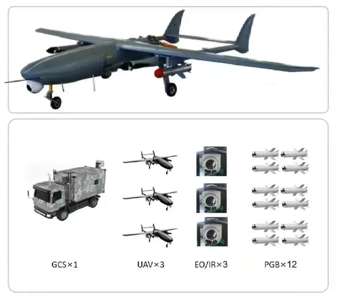 Switch Blade Cutting-Edge UAV Drone Long Range Heavy Lift Helicopter ...