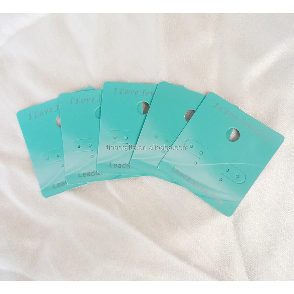 Transparent PVC Plastic Bottle Neck Hang Tabs - Customizable