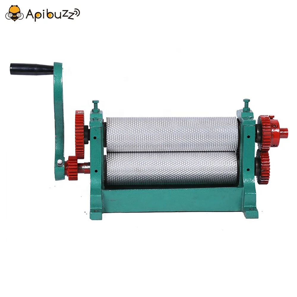 195mm/310mm/450mm Manual Bees Wax Foundation Mill Roller Machine ...