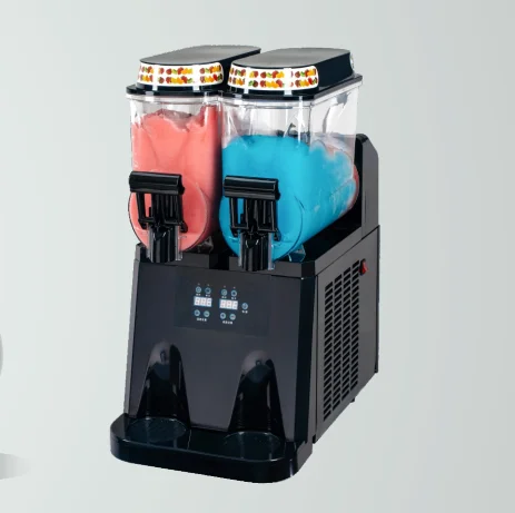 12l*2 2tank Led Display Slush Machine Commercial - Buy Commercial Slush ...