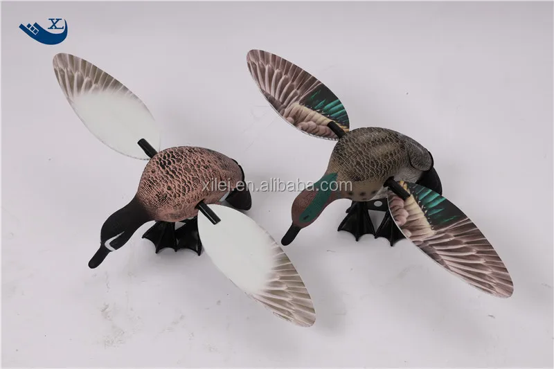 Remote Control 6v Green Wing Teal Motorized Duck Decoy To Hunt Duck ...