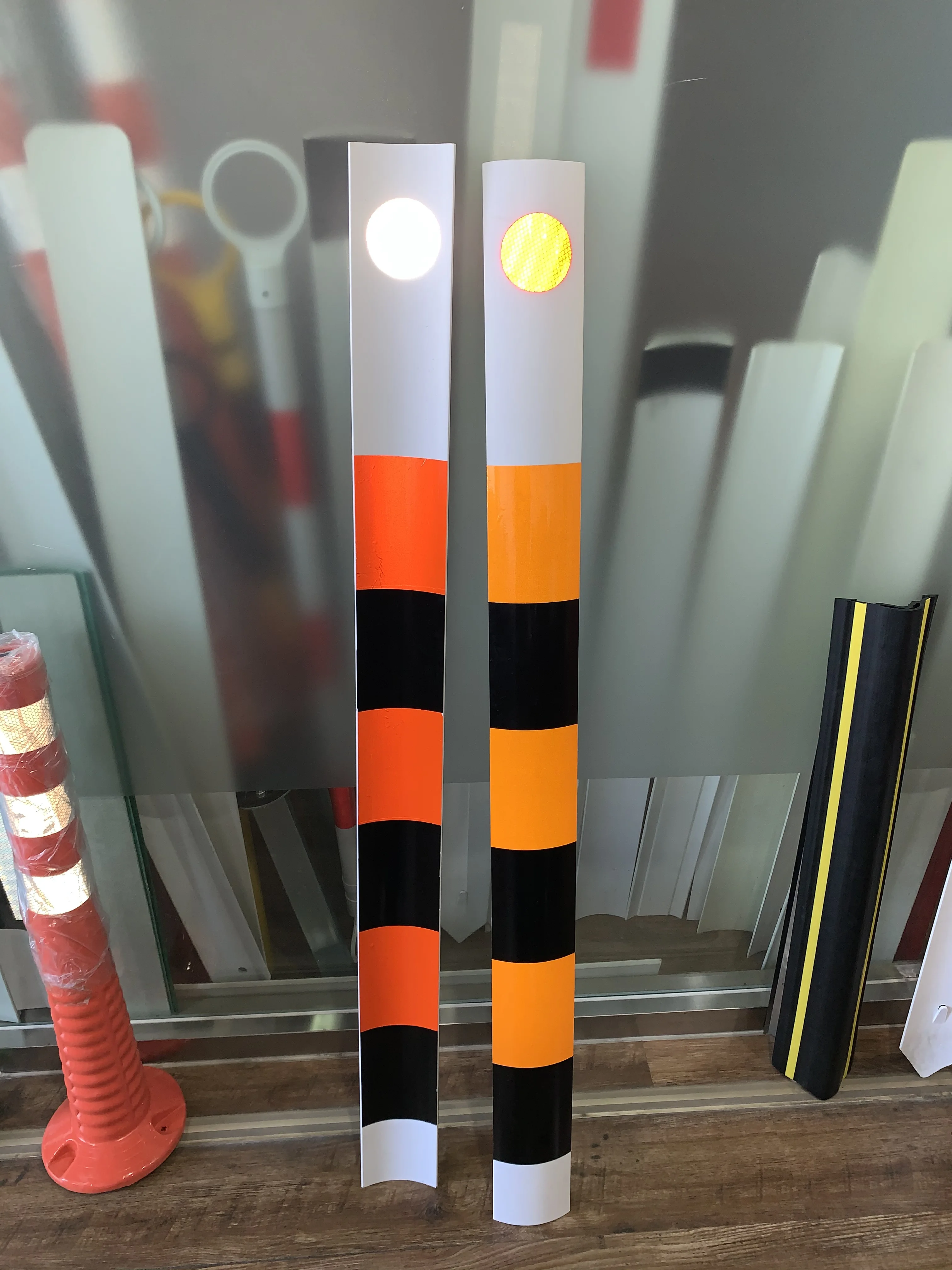 2021roadsae Pvc/hped Reboundable Lane Divider/flexible Delineator Post ...