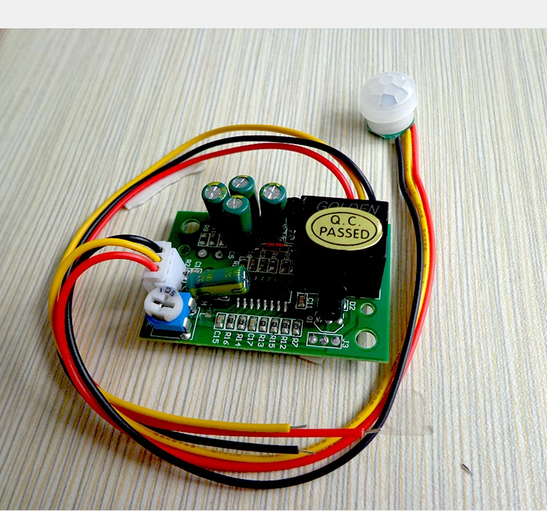 Taidacent PIR Motion Sensor Module - Reliable 12V Detector