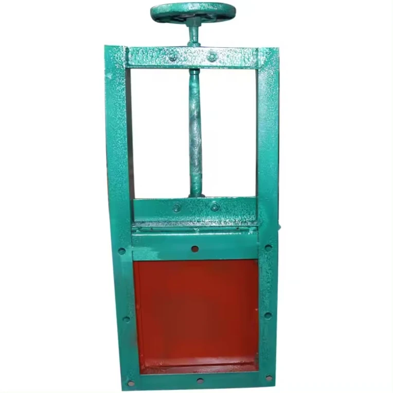 Sluice Gate Valve Fluid Wall Type Penstock Valve Silo Sliding Knife ...