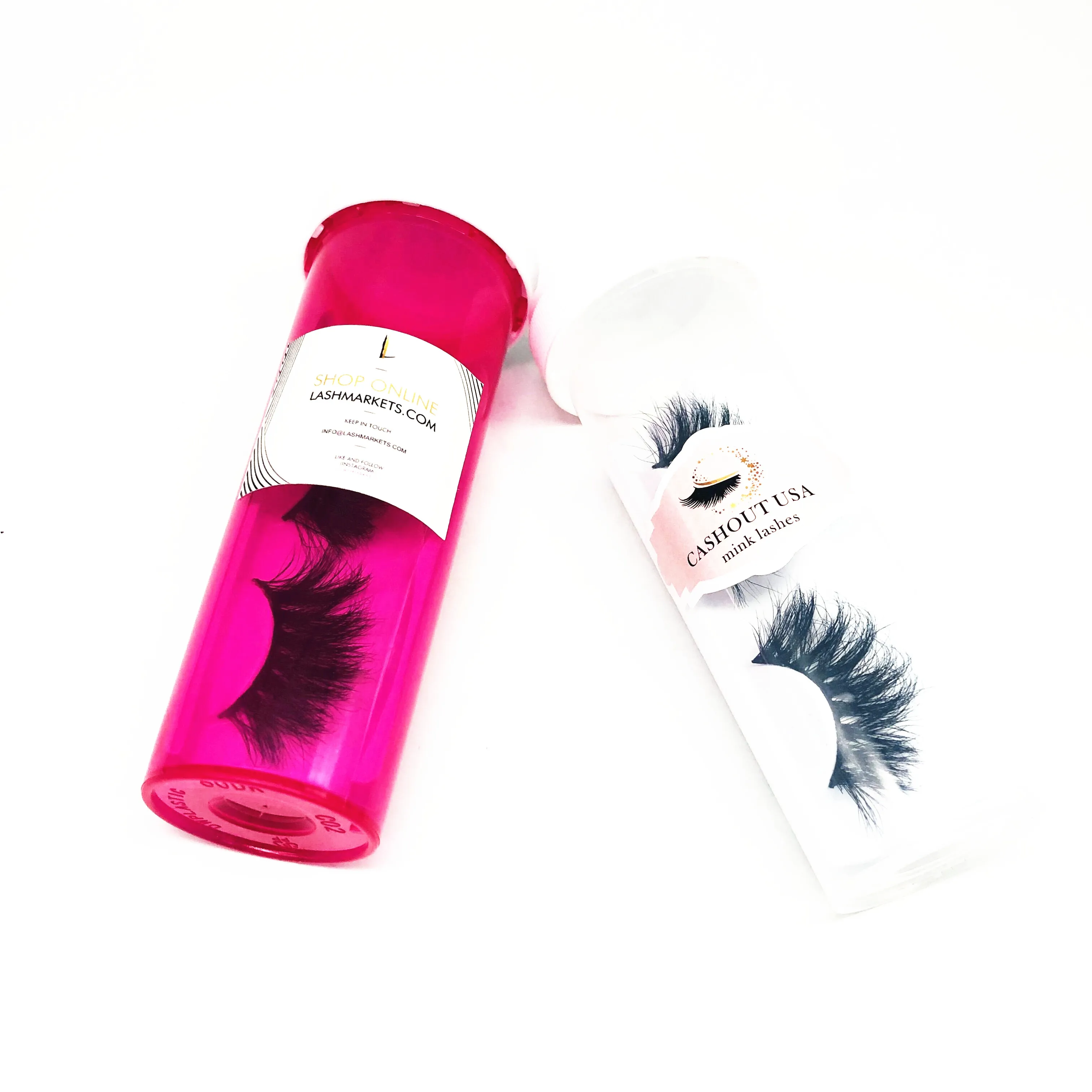 Medicine Bottle Lash Packaging 3d Mink Lashes Pill Bottle Case Lash ...