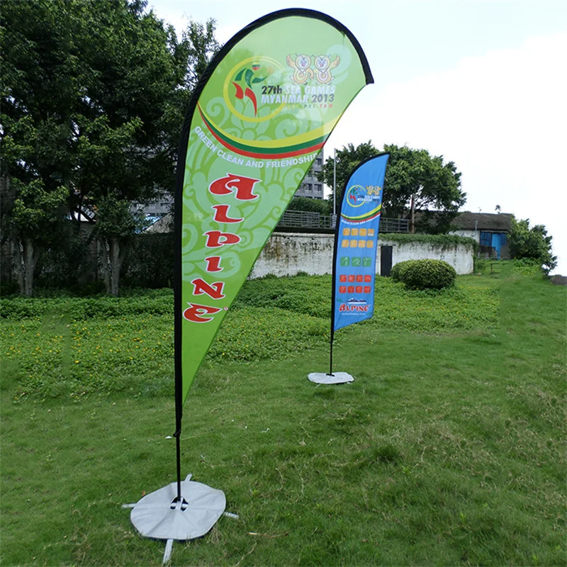 Ncf Banner Teardrop Tear Drop Flags Beach Feather Flag Event Outdoor Flying Beach Feather Flag ...