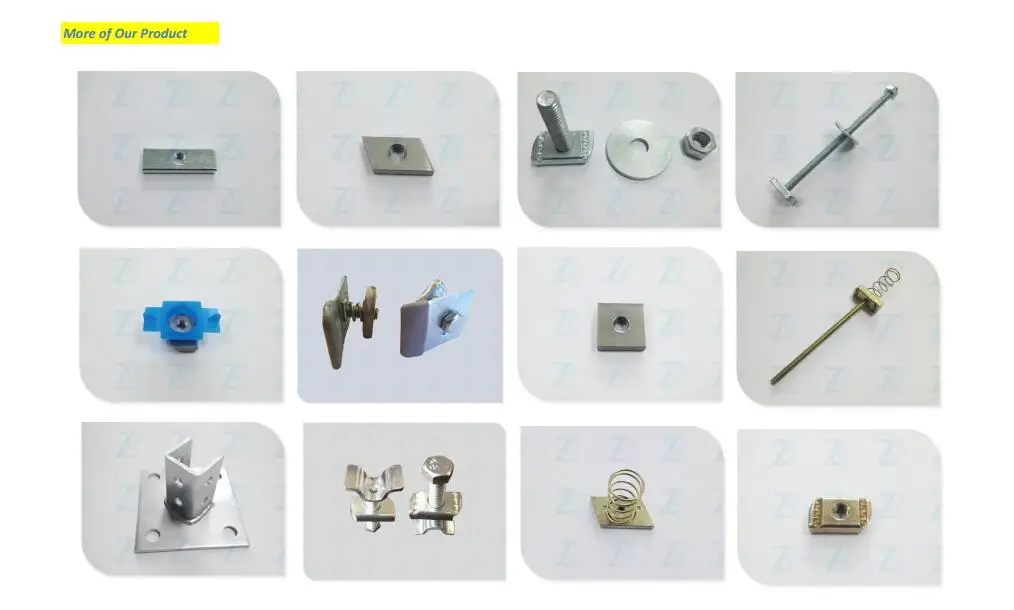 Strut Channel Threaded Rod Stiffener - Buy Channel Rod Stiffener,C ...