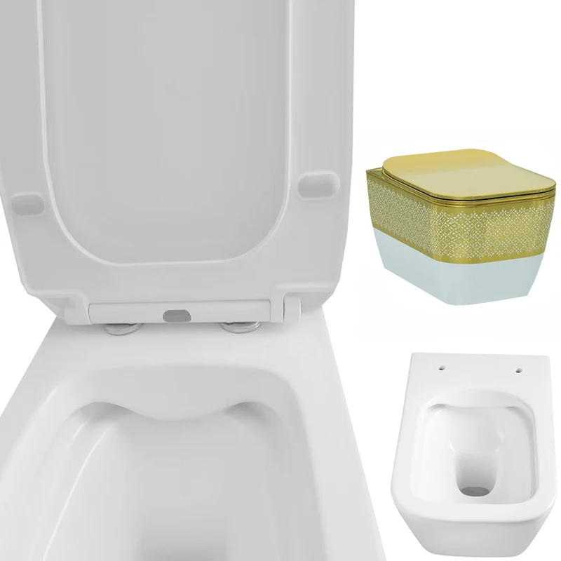 Pequena Casa Pia Wc Wc Japão Armário Combinação Quadrado Preto ...