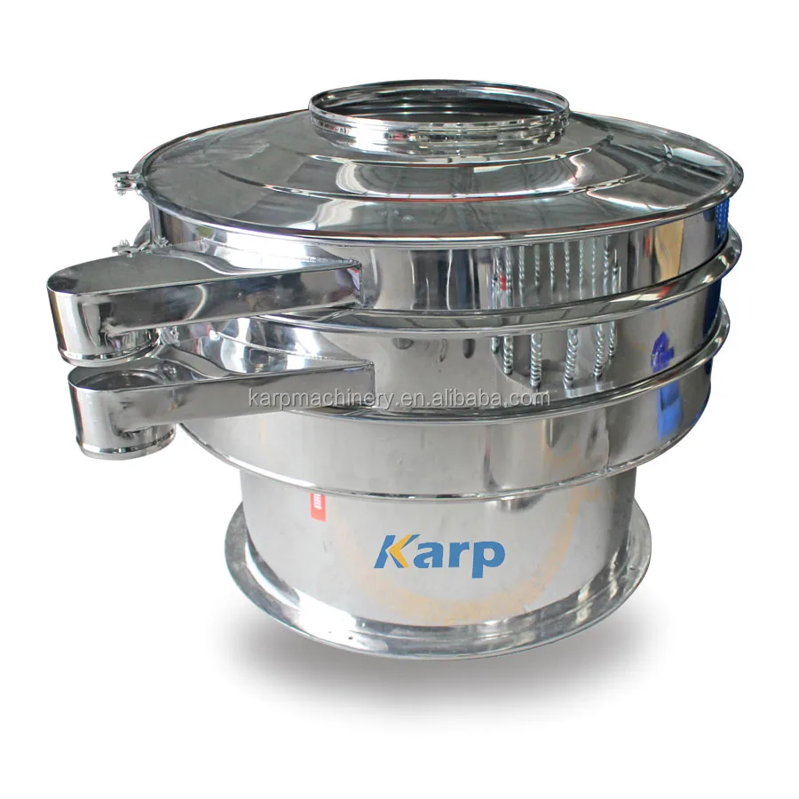 Stainless Steel Circular Rotary Sieving Machine Vibro Sifter for Coffee ...