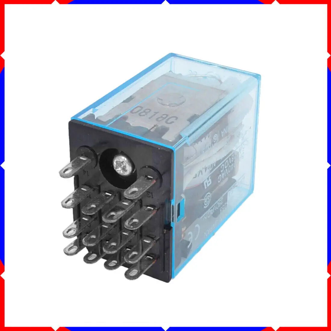 1pcs My4n-j My4nj Ac12v Ac24v Ac110v Ac220v Dc12v Dc24v Dc110v Dc220v ...