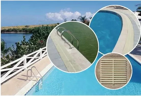 Abs Pool Grating Corner Swimming Pool Grill Swimming Pool Overflow ...