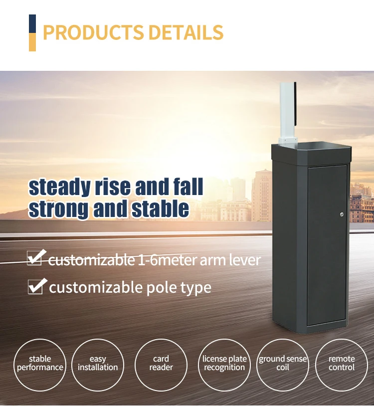 JOYTECH Automatic Servo Barrier Gate System - Efficient Parking