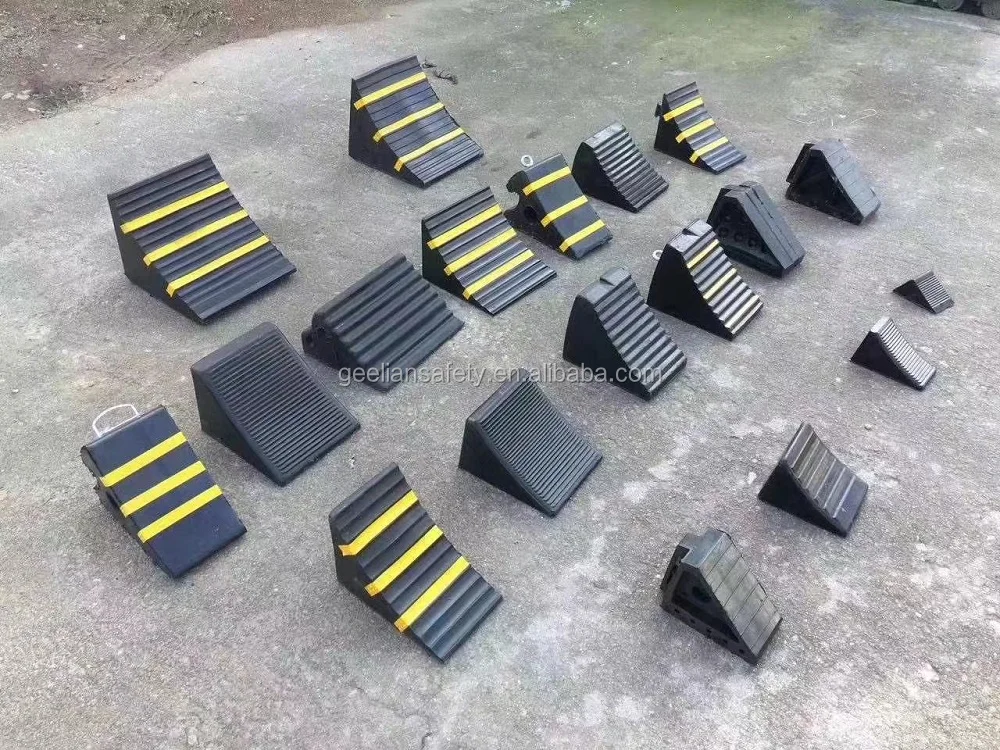 Geelian Wheel Ramp & Chock Truck Wheel Chock Wholesale Car Stopper Hdpe ...