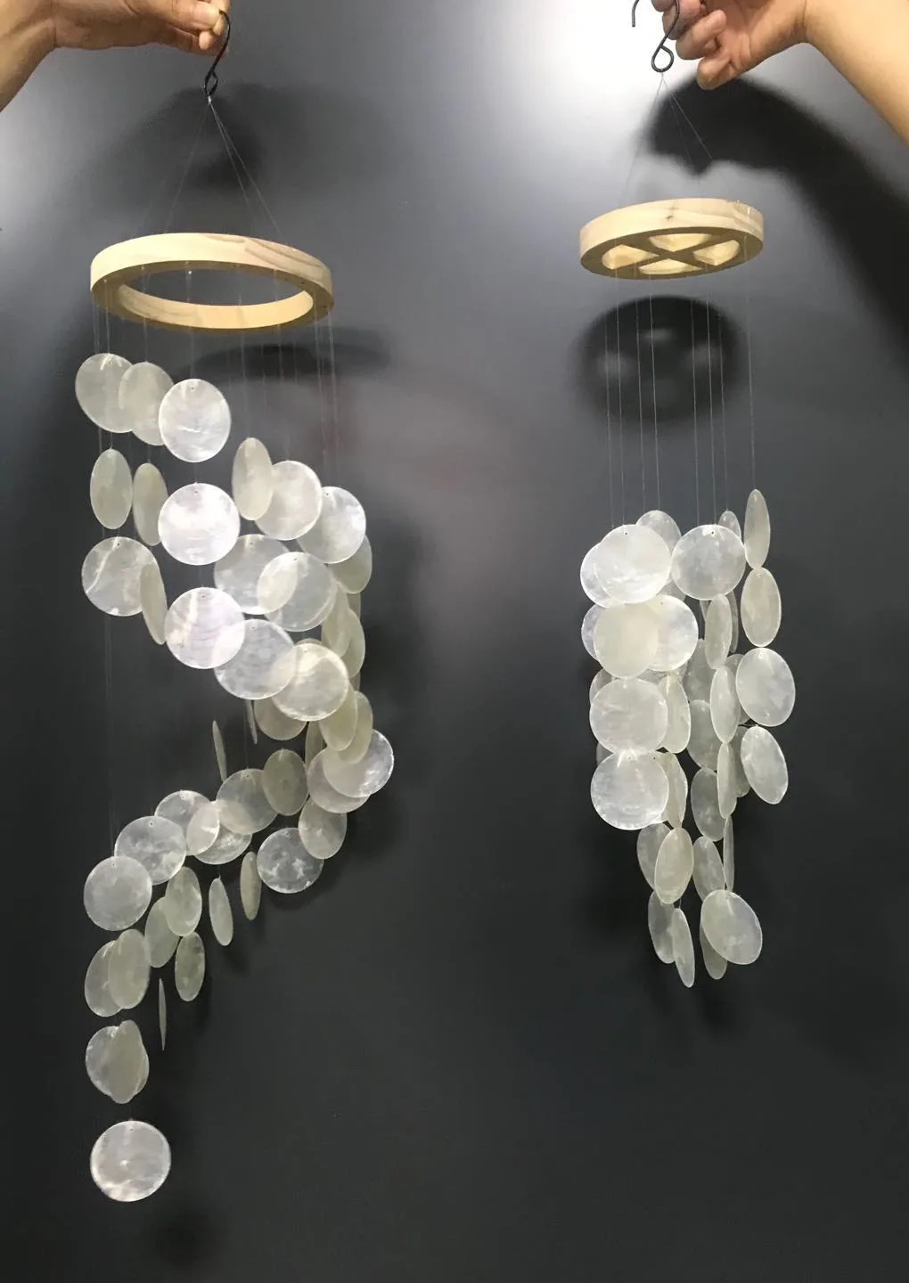 2019 Best Natural Craft Raw Blue Capiz Shell For Wind Chimes - Buy ...