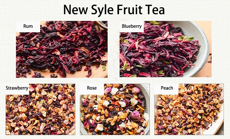 New Flavors Assorted Dried Mixed Fruits Flower Tea in Loose Wholesale ...