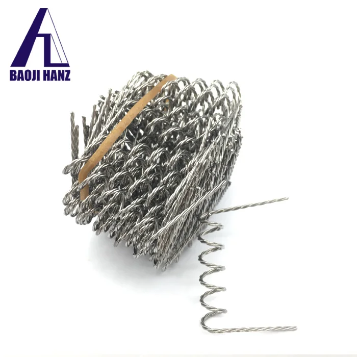 3 Strand 0.8mm Tungsten Wire for Vacuum Coating - Hanz