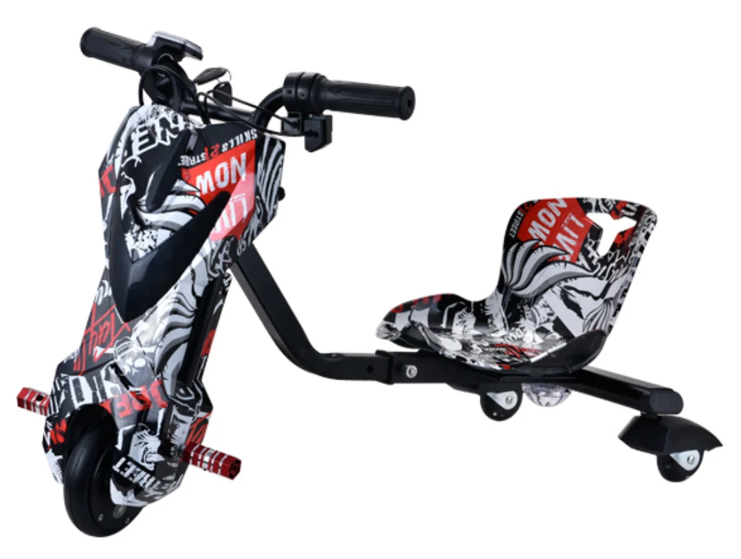 Kids Electric 3 Wheel Drift Scooter 360 Rotating Crazy Cart Good Price ...