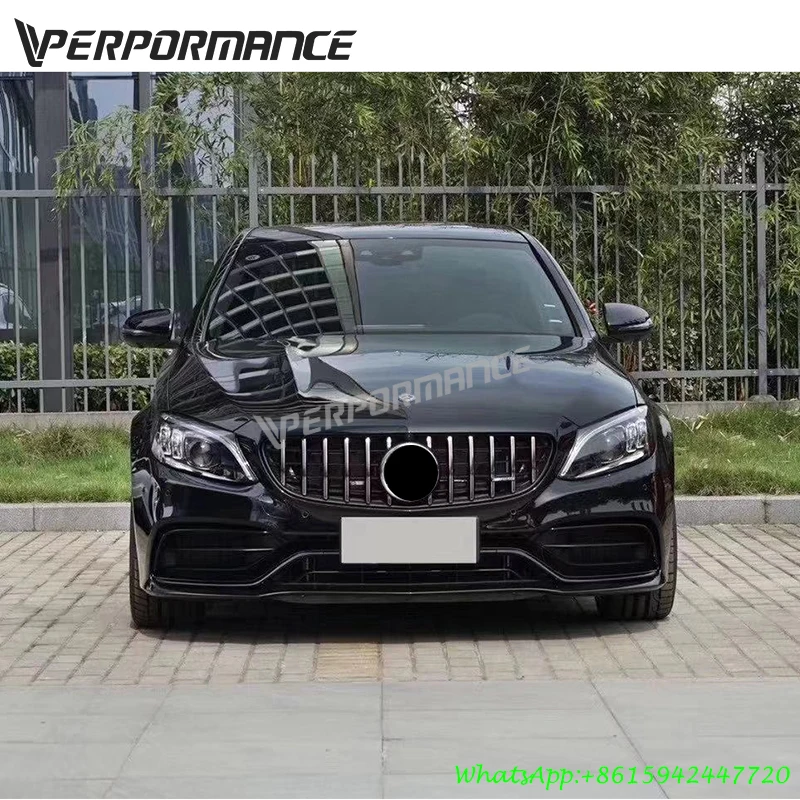 2020 Year W205 C63 Body Kit C260 C200 C180 C63 Car Bumprs Included W205 ...