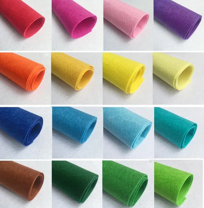 White Black Colorful Polyester Felt For Thermoform - Buy Polyester Felt ...