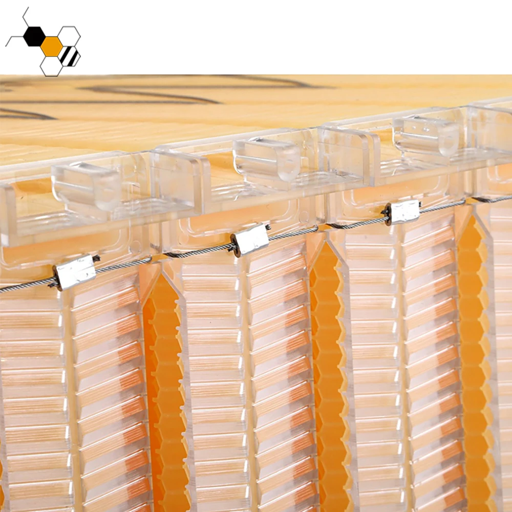 Automatic Self-flowing Honey 7 Bee Hive Frames Set Apiculture Equipment ...