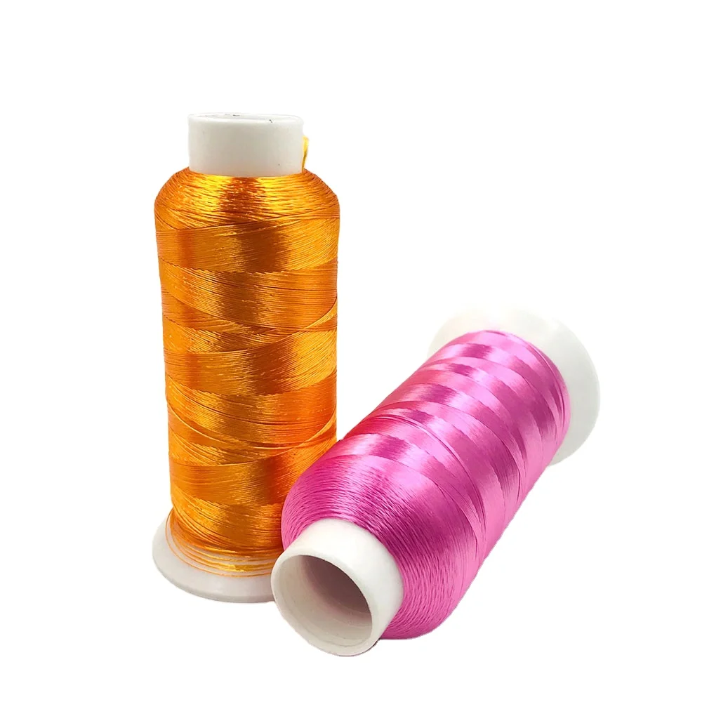 Factory Supply 120d/2 100% Rayon Thread Embroidery 5000m Wholesale ...