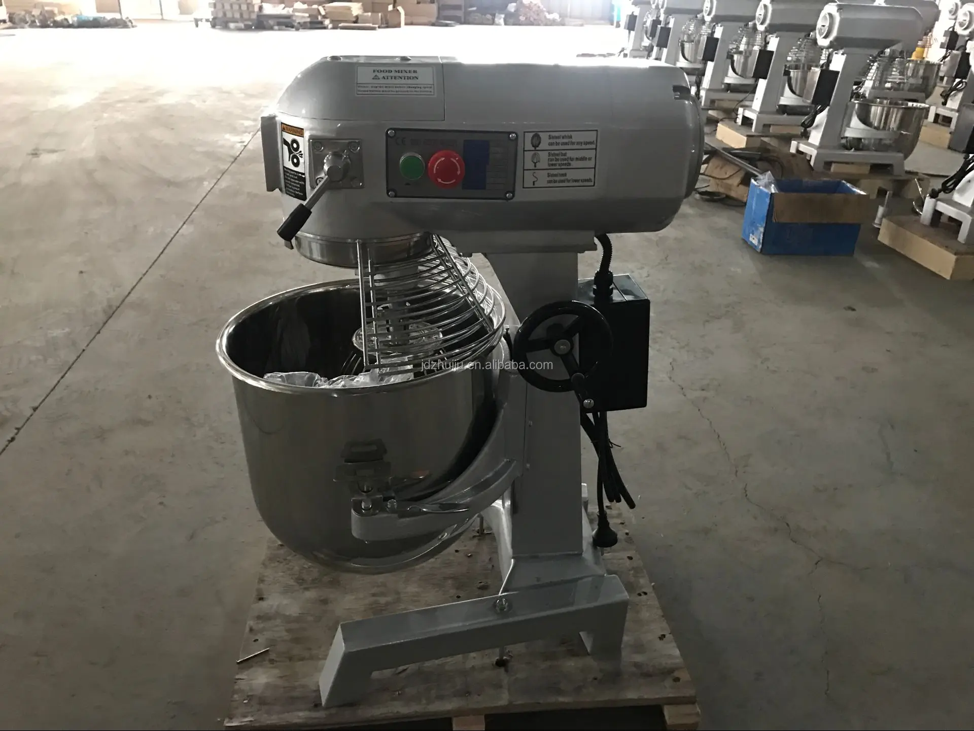 Stainless Steel 30L Cake Cream Mixer HJ-B30 Planetary Food Dough Mixer ...