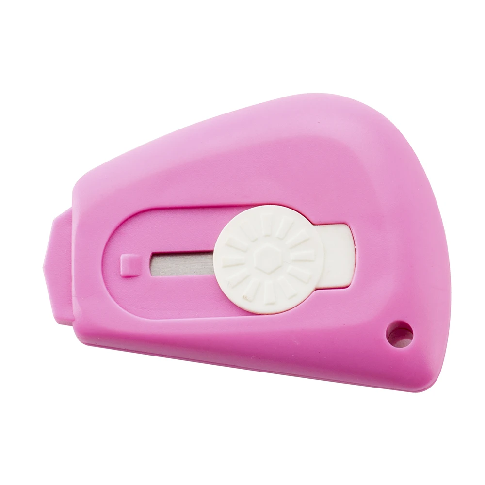 Pink Office School Stationery Cutting Letter Paper Safety Retractable ...