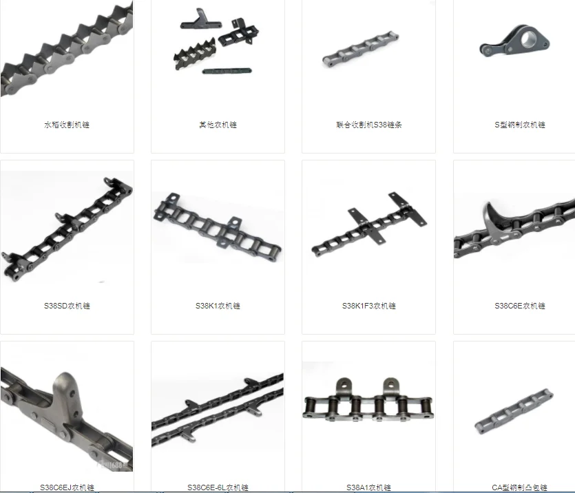 ZGS38-C6E S38 C6E/6L 38mm China Manufacture Agricultural Conveyor ...