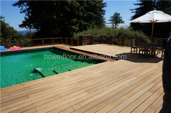 Waterproof Wooden Flooring for Outdoor Spaces - Teak Decking