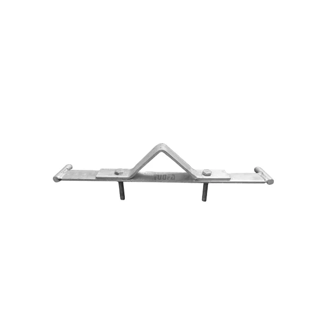 Galvanized Steel V Brace Cross Arm For Overhead Line Hardware ...