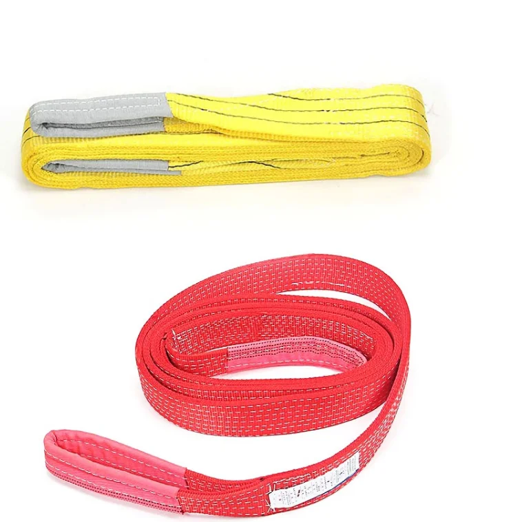 Kawada 1 - 10 Ton Color Code Textile Tape Lifting Slings Crane Flat ...