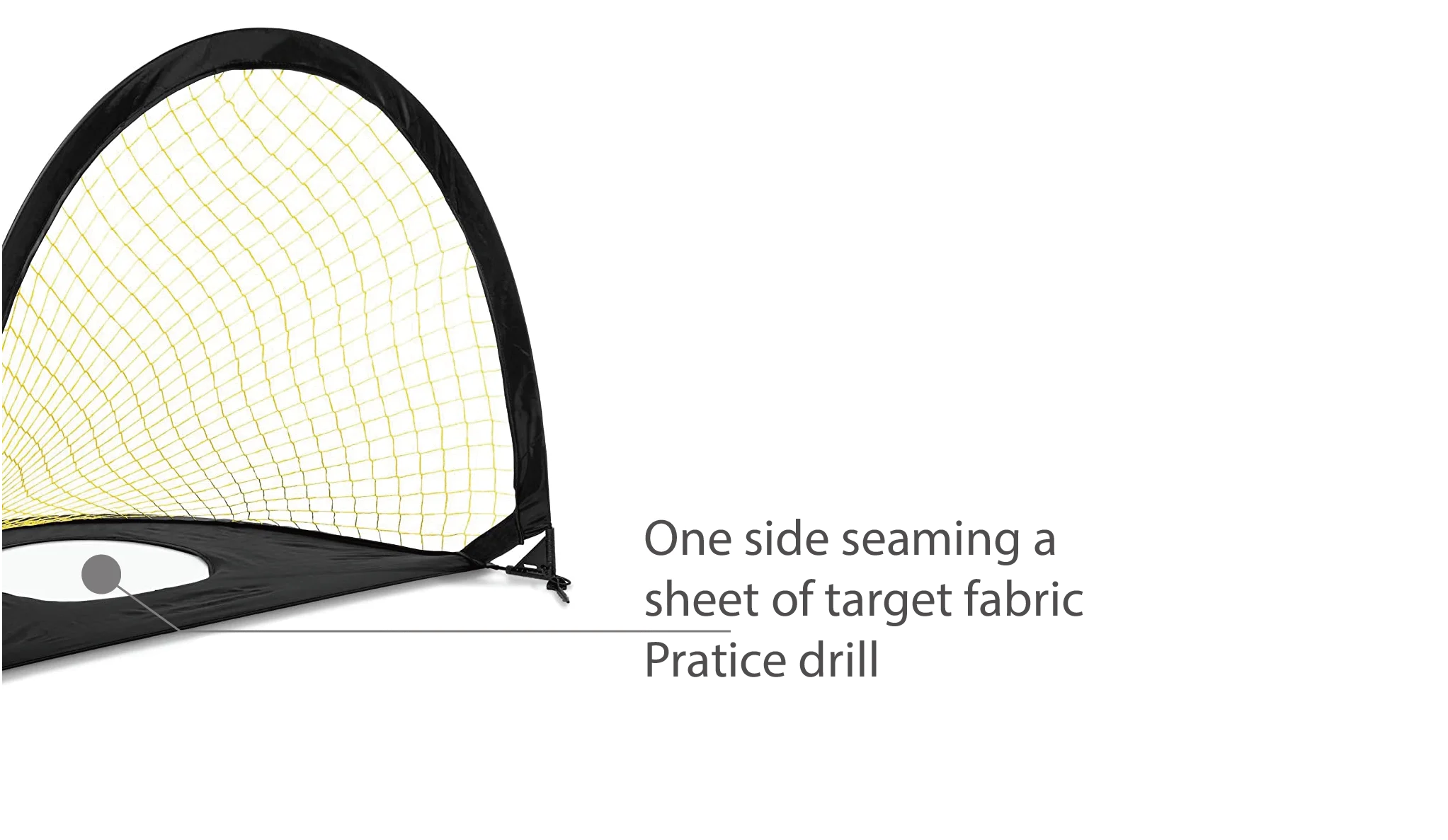 Multi Function 2 In One Goal Net Precision Quality Soccer Goal And ...