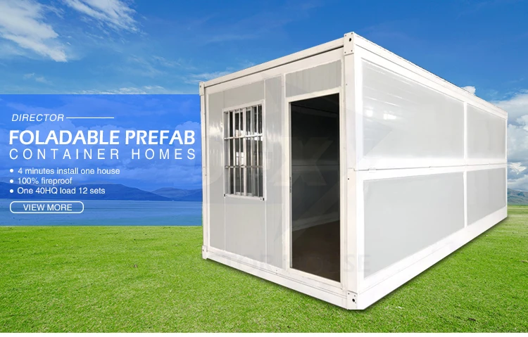 20ft Ready Made Folding Foldable Prefabricated Sea Modular Container ...