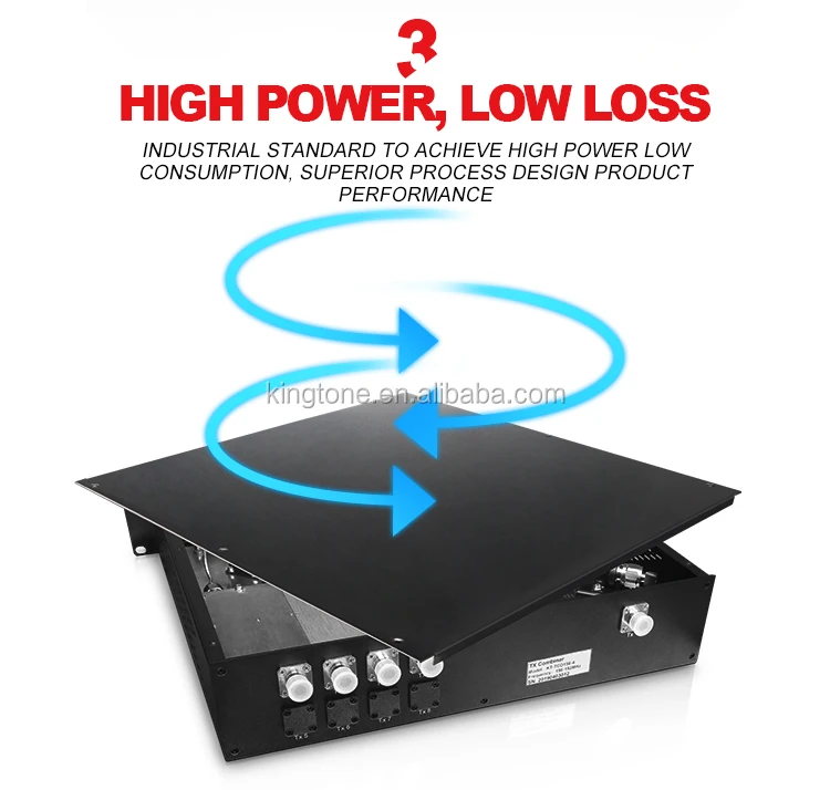 TX Combiner POI UHF VHF TETRA 136-520 Mhz - Rugged & Efficient
