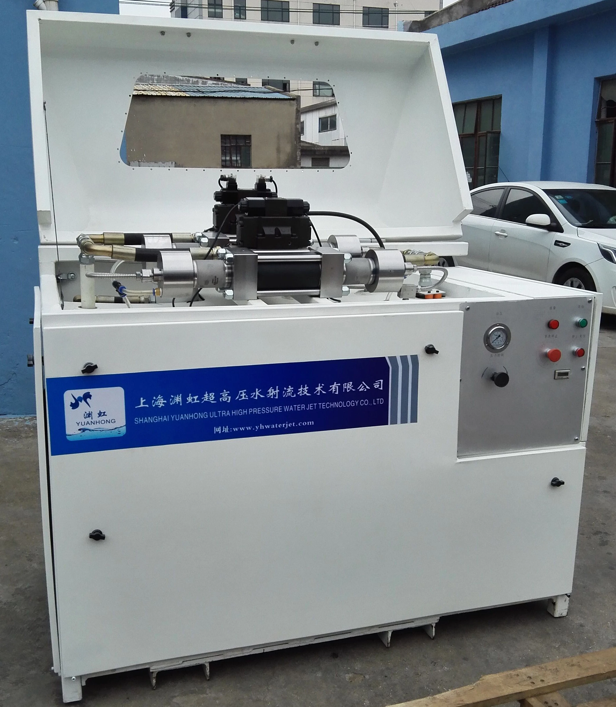 Stable Water Jet Double Intensifier Pump For Cnc Waterjet Cutter - Buy ...