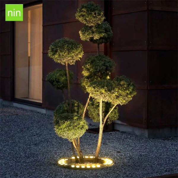 Coconut Hug Tree Lights Palm Landscape Lamp 12w 24w 48w Spotlight ...