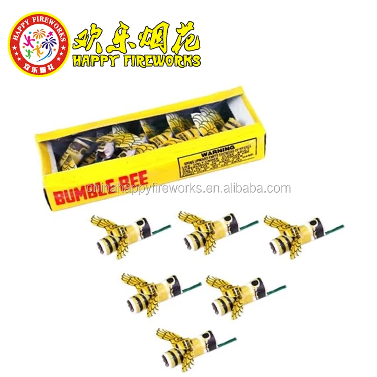 0439 High Quality Popular Small Bumble Bee Flying Novelty Fireworks ...