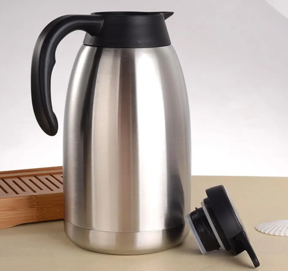 1.5 and 2 Liter Stainless Steel Vacuum Flask Carafe Thermos