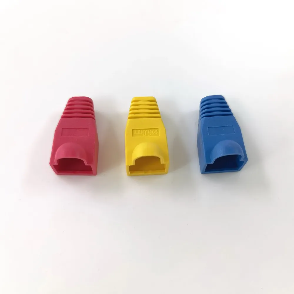 RJ45 Plug Boots Cat5e Cat6 Cat7 UTP FTP boot connector cover cable ...