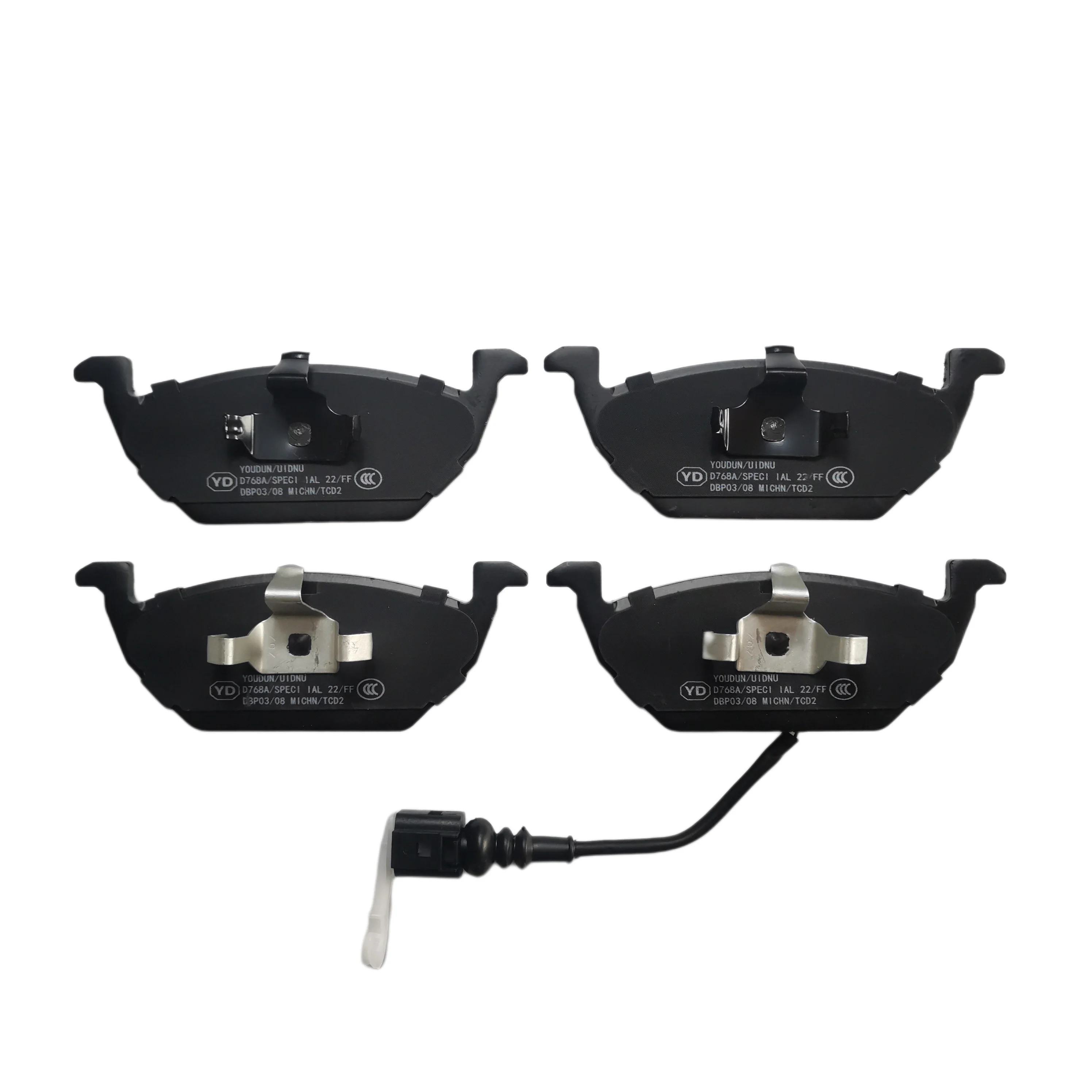 D768 for VW Golf Roewe MGZS/HS/GS Front Silent Ceramic Brake Pads ...