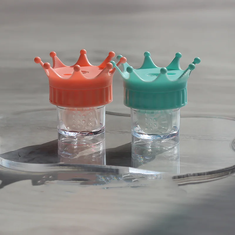 Mu Crown Manual Contact Lens Beauty Eye Cleaner Cute Simple ...