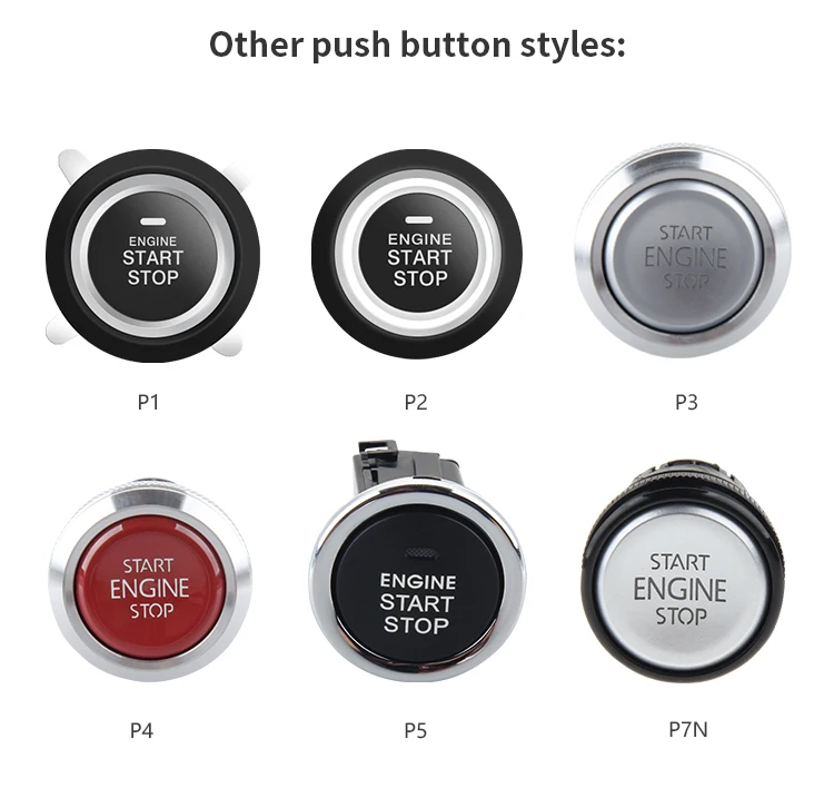 Easyguard Ec002 Rfid Pke Car Alarm System Passive Keyless Entry Touch ...